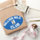 MILLION MILE CLUB STICKER | Zazzle