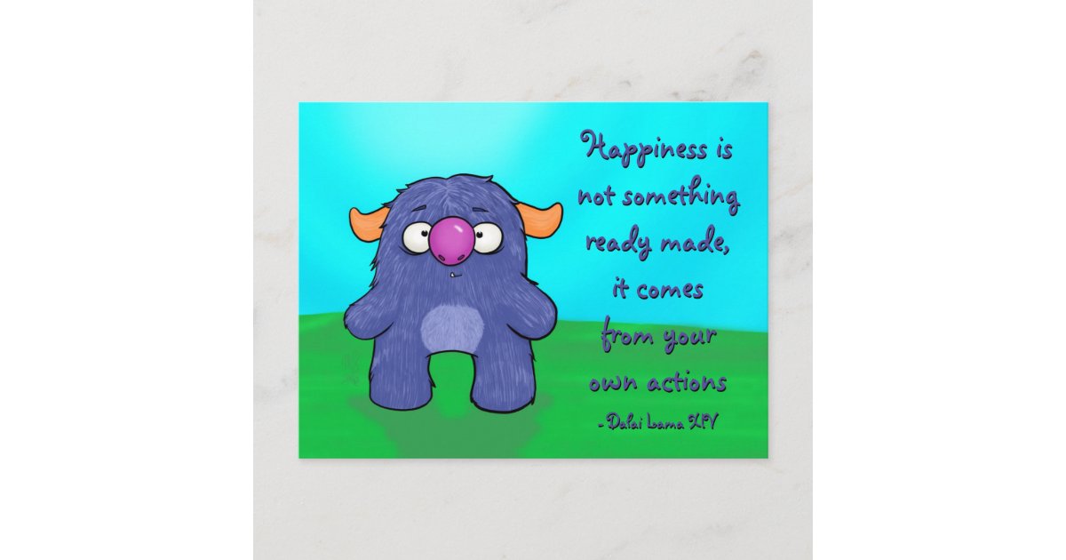 Milo the Monster, postcard | Zazzle