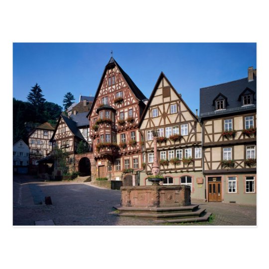 Miltenberg city, Germany Postcard | Zazzle.com