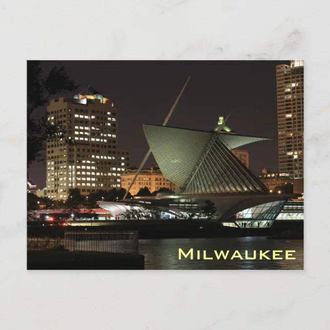 Milwaukee Art Museum Postcard | Zazzle