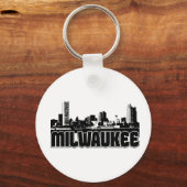 Milwaukee Skyline Keychain | Zazzle