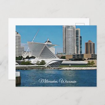 Milwaukee, Wisconsin Postcard | Zazzle
