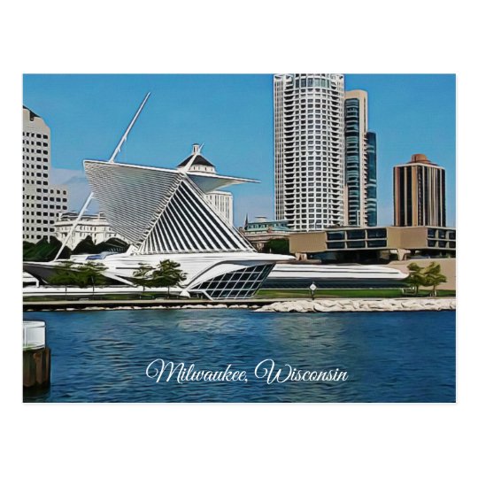 Milwaukee, Wisconsin Postcard | Zazzle.com