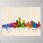 Milwaukee Skyline Poster | Zazzle.com