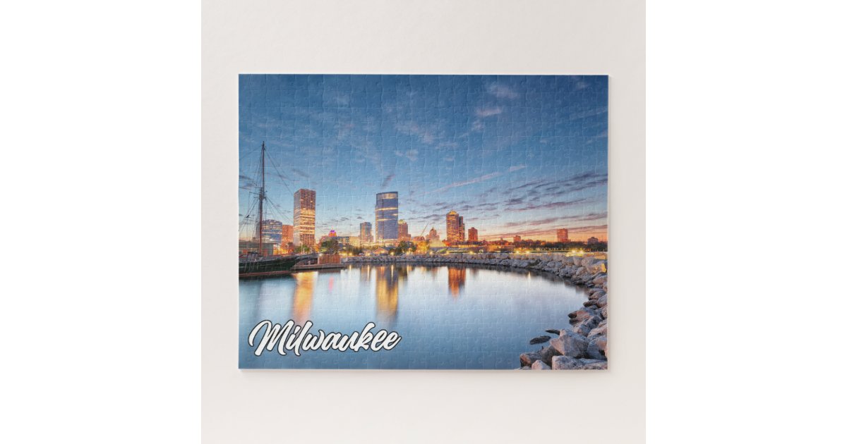 Milwaukee, Wisconsin, United States Jigsaw Puzzle | Zazzle