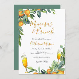Mimosas Bridal Shower Invitation | Zazzle