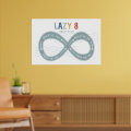 Mindful Breathing Lazy 8 Breathing Poster | Zazzle