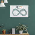 Mindful Breathing Lazy 8 Breathing Poster | Zazzle