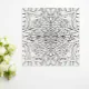 Mindful Summer: Peaceful Botanical Coloring Poster | Zazzle