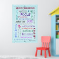 Mindfulness Word Jumble Poster | Zazzle