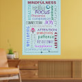 Mindfulness Word Jumble Poster | Zazzle