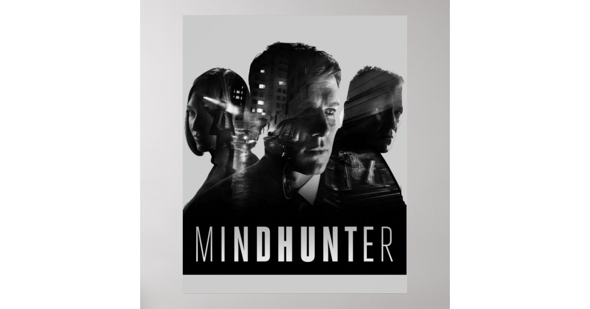 Mindhunter Series Poster Zazzle Mindhunter Series Poster Zazzle