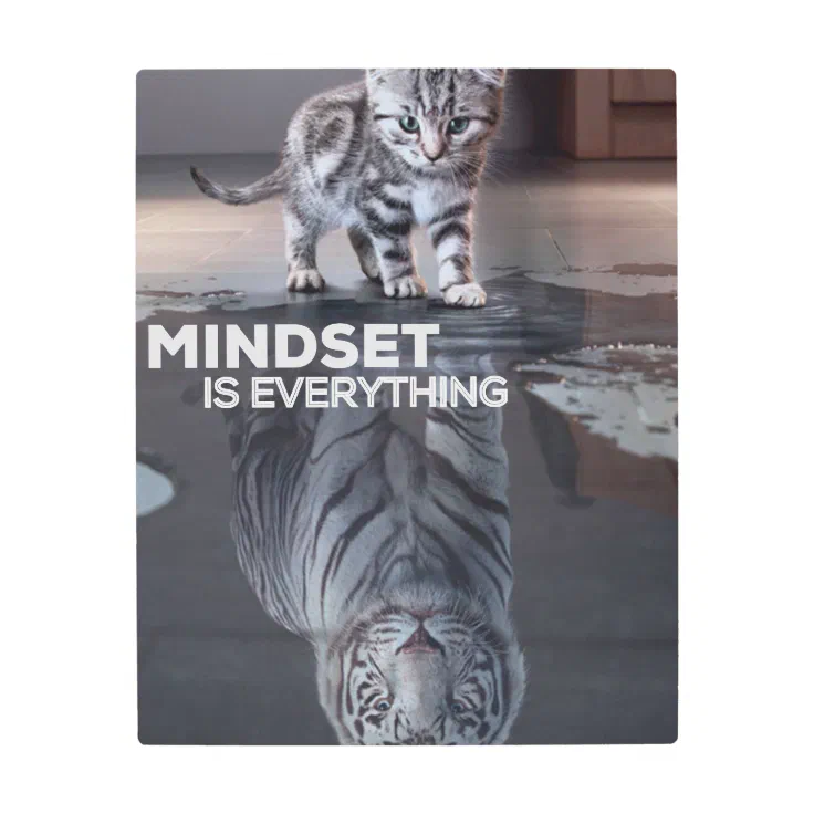 mindset is everything poster | Zazzle