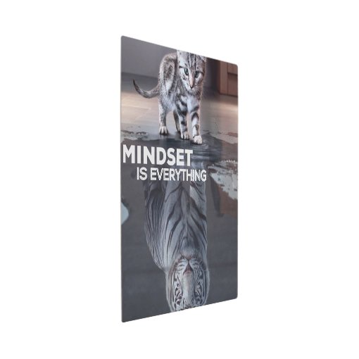 mindset is everything poster | Zazzle