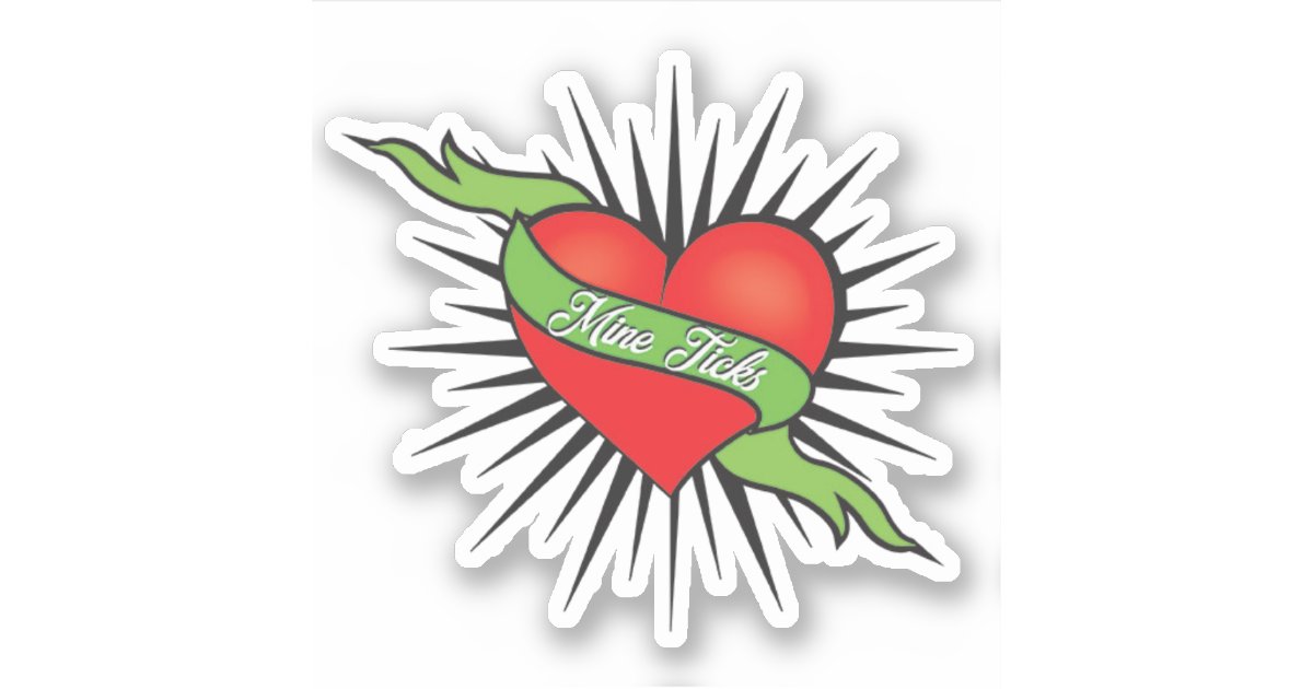 Mine Ticks Tattoo Sticker | Zazzle