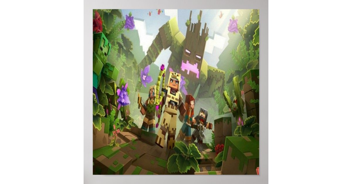 Minecraftdungeons Poster | Zazzle