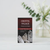 Mineral Quartz Crystals Healing Business Card | Zazzle