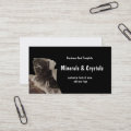 Minerals and Quartz Crystals Business Card | Zazzle