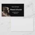 Minerals and Quartz Crystals Business Card | Zazzle