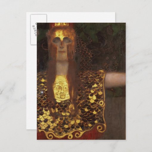 Minerva or Pallas Athena Postcard | Zazzle