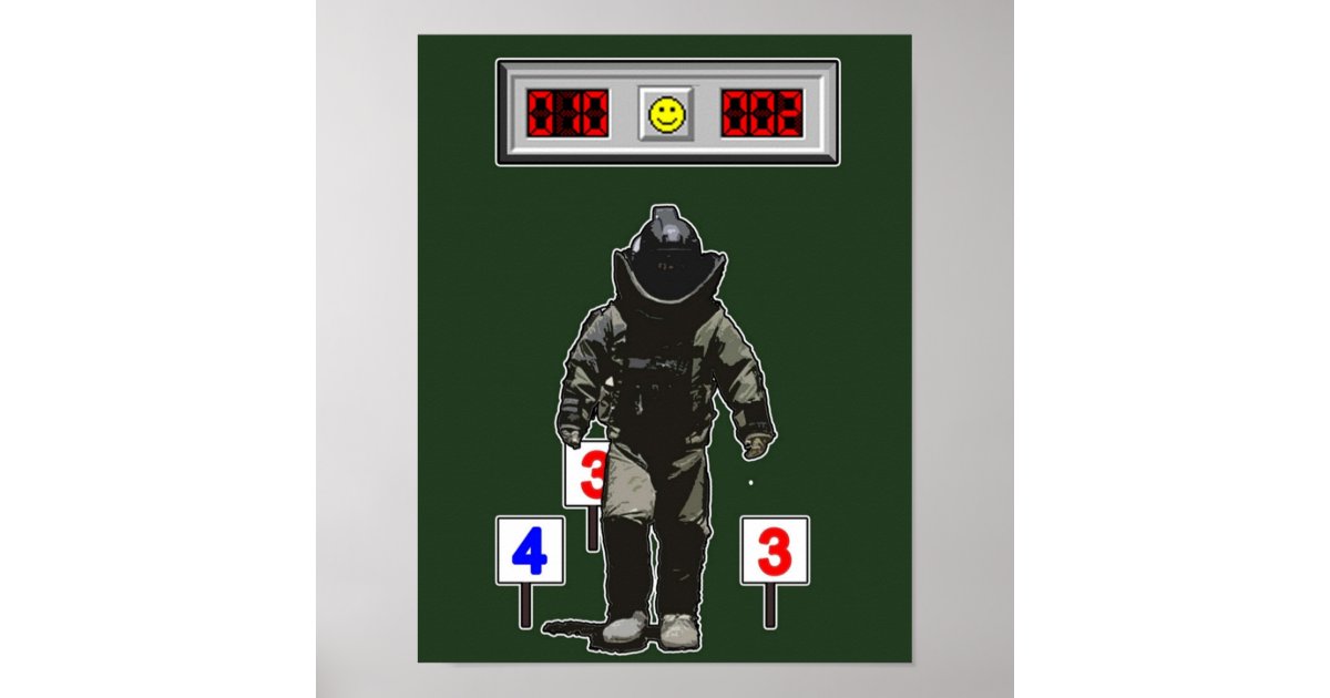 Minesweeper Poster | Zazzle