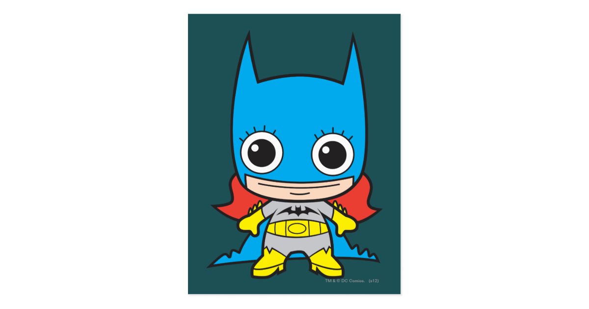Mini Batgirl Postcard | Zazzle.com
