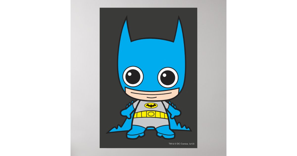 Mini Batman Poster | Zazzle