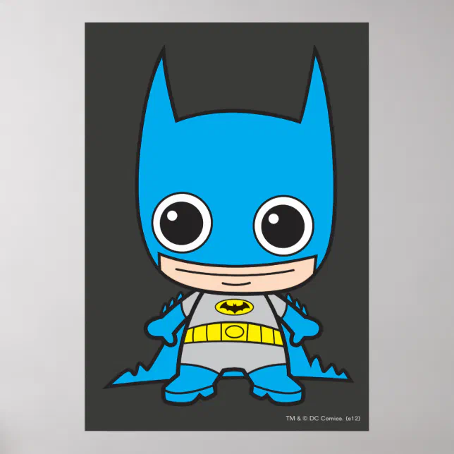 Mini Batman Poster | Zazzle