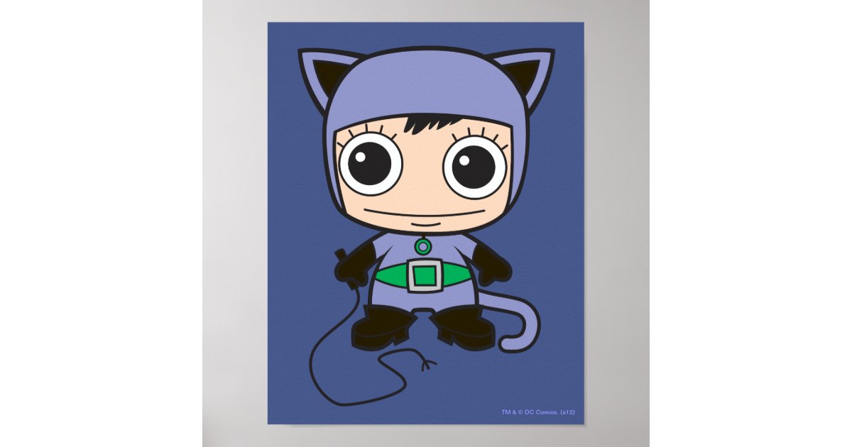 Mini Cat Woman Poster | Zazzle