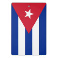 Mini clipboard with flag of Cuba | Zazzle