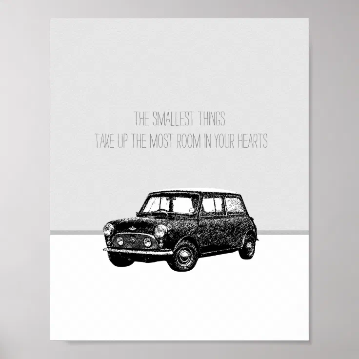 Mini Cooper Poster | Zazzle