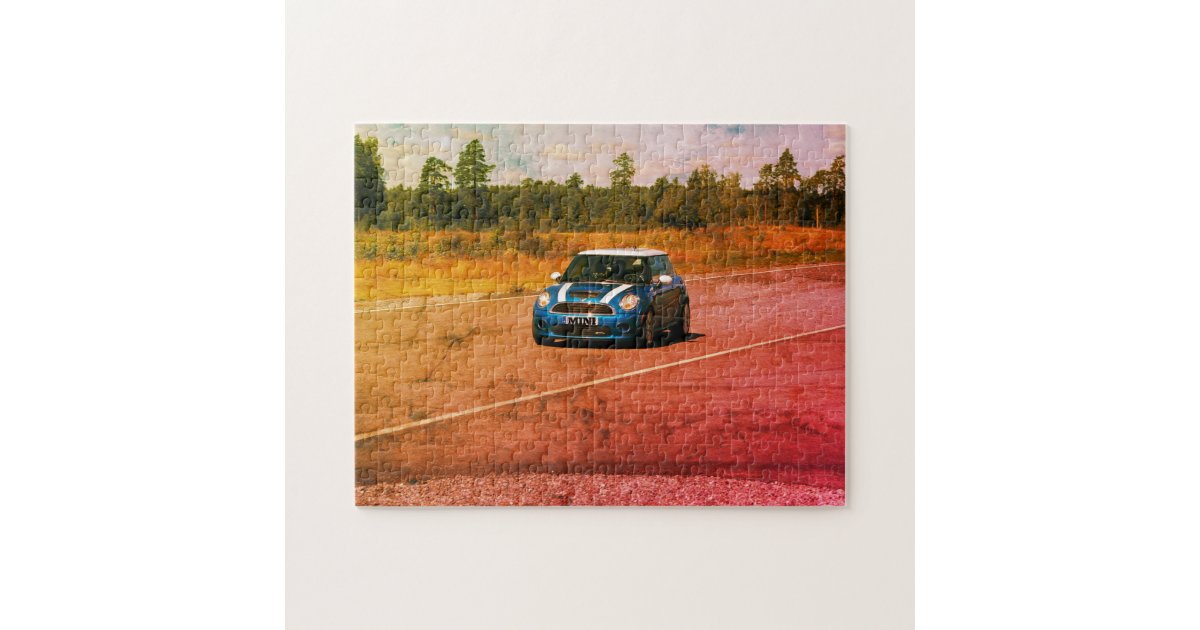 Mini Cooper puzzle | Zazzle