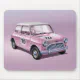 Mini Cooper S1 pink Mouse Pad | Zazzle