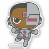 Mini Cyborg Sticker | Zazzle