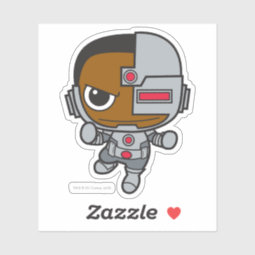 Mini Cyborg Sticker | Zazzle