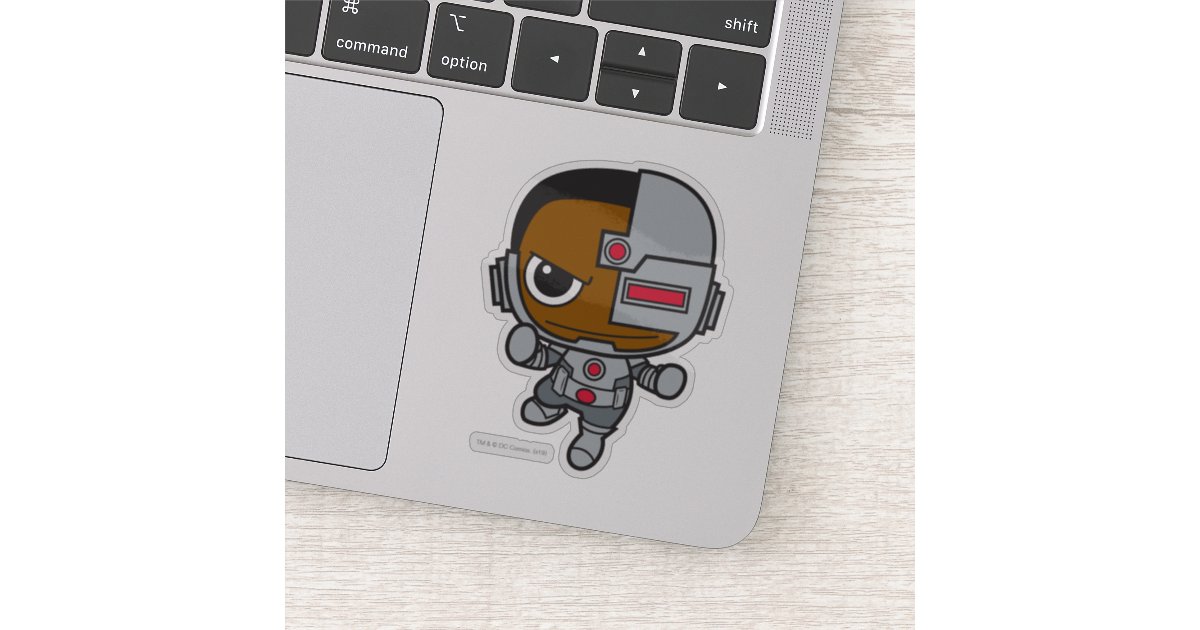 Mini Cyborg Sticker | Zazzle