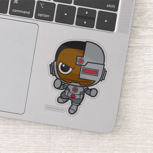 Mini Cyborg Sticker | Zazzle