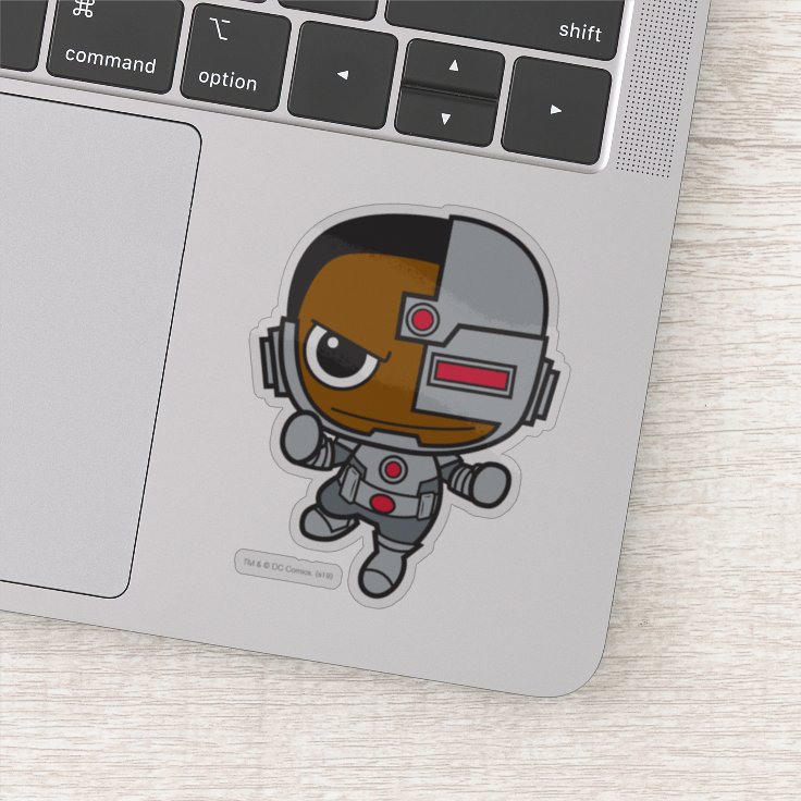 Mini Cyborg Sticker | Zazzle