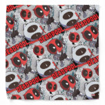 Mini Deadpool Imposter Pattern Fabric | Zazzle