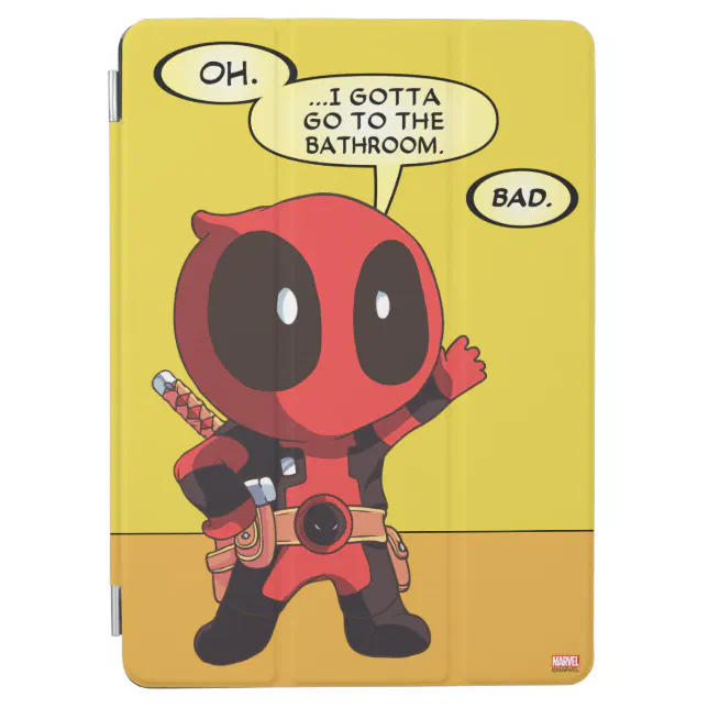 Mini Deadpool iPad Air Cover | Zazzle