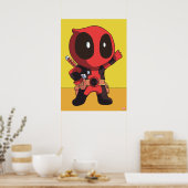 Mini Deadpool Poster | Zazzle