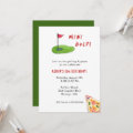 Mini Golf Birthday Party Invitation | Zazzle