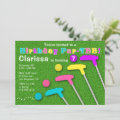 Mini Golf Par-Tee Putt Putt Girl Birthday Invitation | Zazzle