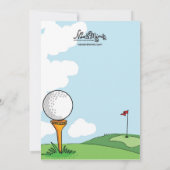 Mini-Golf themed birthday party invitations | Zazzle