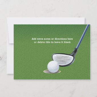 Mini Golf Windmill Fairway Party Invitation | Zazzle