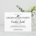 Mini Grad Invitation Template - Graduation Party | Zazzle