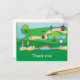 Mini Miniature Golf Birthday Thank You Postcard | Zazzle