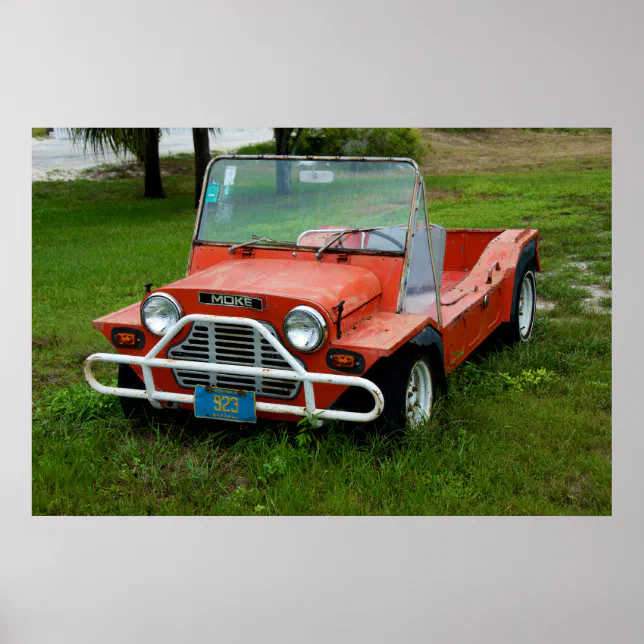 Mini Moke Poster | Zazzle