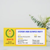 Mini Olympics Party Invitation | Zazzle