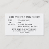 Mini Party Invitation Reminder Template | Zazzle